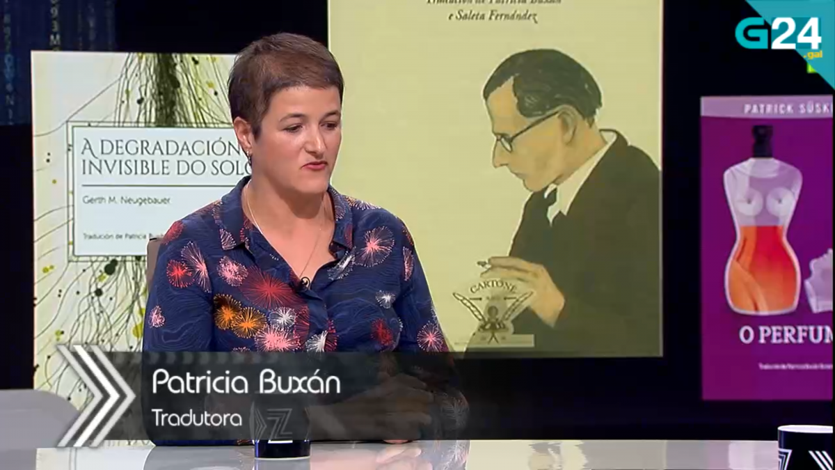 Entrevista a Patricia Buján en la TVG – Limiares